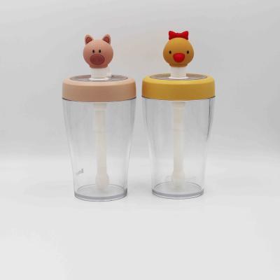 China 430ml de nieuwe Tritan-Waterfles, Plastic Lekbewijs drinkt Waterfles met Stro Te koop