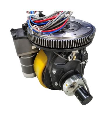 Cina Macchine per colata continua senza spazzola della parte girevole del robot di consegna delle Assemblee della ruota motrice del AGV del magazzino di Rueda Grua in vendita