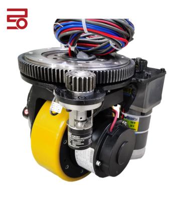 Cina Macchine per colata continua senza spazzola della parte girevole del robot di consegna delle Assemblee della ruota motrice del AGV del magazzino di Rueda Grua in vendita