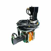 China AGV Drive Steering Wheel 125mm 300kg Load Servo Motor 24V 48V 220V for sale