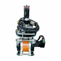 China AGV Drive Steering Wheel 125mm 300kg Load Servo Motor 24V 48V 220V for sale