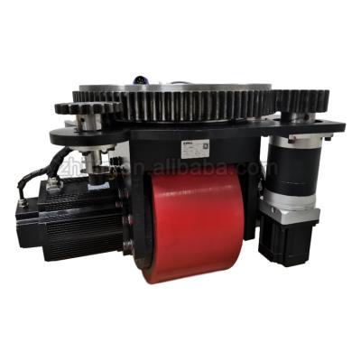 中国 コントローラーZL-400が付いているDc ZHLUNの頑丈なブラシレス モーターAGVの駆動輪 販売のため