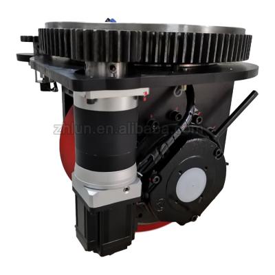 中国 コントローラーZL-400が付いているDc ZHLUNの頑丈なブラシレス モーターAGVの駆動輪 販売のため