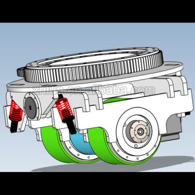 China Conjunto resistente da roda do motor da unidade de movimentação DC/AC do AGV de ZL-484 10T à venda