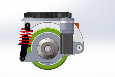 Cina ruote industriali elettriche delle ruote motrici di doppio sostegno di 200mm per il robot del AGV in vendita