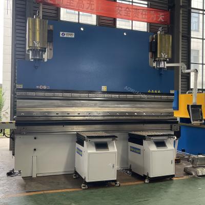 Cina La pressa idraulica dello scaffale di sostegno di seguito frena il CNC che piega Folidng con DA66T in vendita