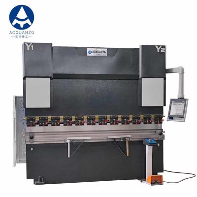 China 80T2500MM CNC de Hydraulische Buigende Machine van het Bladmetaal Gemakkelijk te werken Te koop