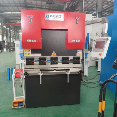 China 4012 Mini Hydraulic Press Brake Plate-Buigmachine die met TP10S-Controlemechanisme vouwen Te koop