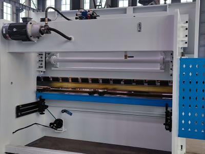 China Máquina de dobra hidráulica do CNC de 125T3200MM com 7 polegadas de relação do tela táctil à venda
