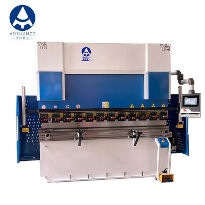 China Hydraulische CNC Graden Buigende Hoek 3750x2200x3100mm Delem DA53T van de Persrem 300T3200 30-180 Te koop
