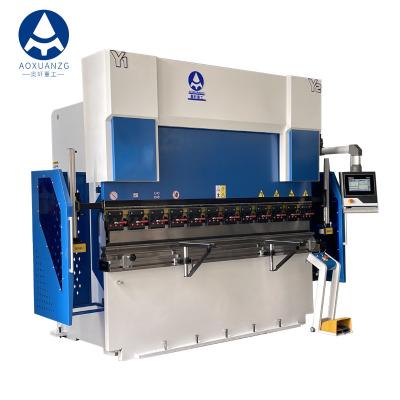 China 2500mm Hydraulische Persremmen die het Buigende Controlemechanisme DA53T vouwen van 110T CNC Te koop