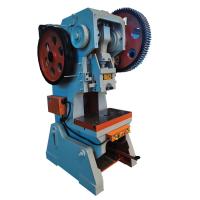 China Mechanical Punching Machine Punch Press Tiltable Worktable Adjustable Stroke 100T for sale