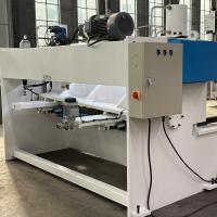 China Efficient Hydraulic Guillotine Shearing Machine 3200mm Cutting Length E21S Controller for sale