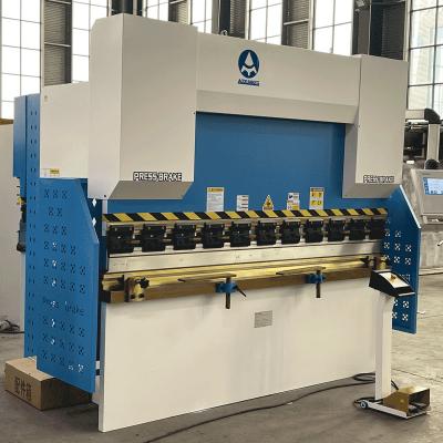 中国 油圧 CNC 自動シート折り機 1250KN 2500 ミリメートル TP10S 鉄シートベンダー単相 販売のため