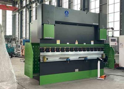 China WC67K 160T 3200mm Máquina de prensagem hidráulica CNC Tp10s Controlador Máquina de dobra automática de chapas de metal à venda