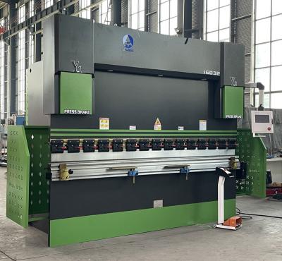 China Máquina de dobra personalizada 160T3200MM do freio da imprensa hidráulica do CNC do controlador de Tp10s na venda à venda