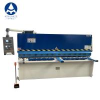China CNC Hydraulic Swing Shearing Machine 3200mm Cutting Width E21S Blade Adjustment for sale