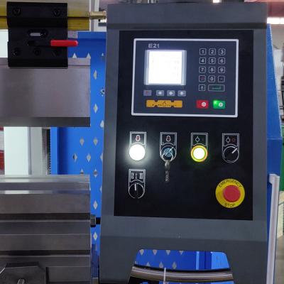 China E21 Hydraulische persremmen met een capaciteit van 12 mm koolstofstaal / 6 mm roestvrij staal Te koop