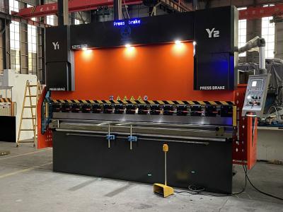 Cina Modello economico WC67Y Freno a pressione idraulica 125T 3200MM E21 Controller NC Press Bending Machine in vendita
