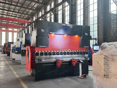 China WE67K Delem DA58T 4+1 Eixo CNC Metalurgia Metal Progressive Bending Machine Freio de Prensa Hidráulica à venda