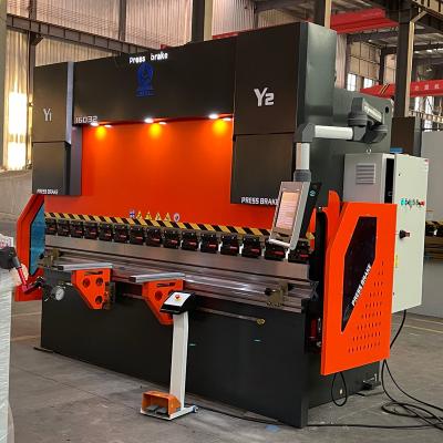 Cina Macchina di piegatura automatica frenata idraulica angolo programmazione disegno 3D DELEM DA58T 10 piedi in vendita