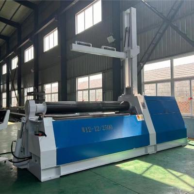 Cina W12CNC-12*2500 CNC Quattro-Roller Plate Rolling Machine Fabbrica Vendita diretta Best seller in vendita