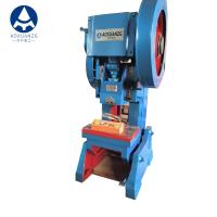 China Mechanical Punching Machine Punch Press Tiltable Worktable Adjustable Stroke 100T for sale