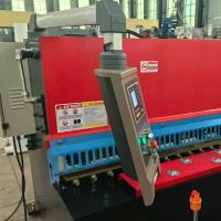 China CNC Hydraulic Swing Shearing Machine With E21S Controller for sale
