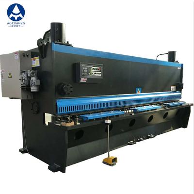 中国 CNCの油圧ギロチンE21Sのコントローラーが付いているせん断機械薄板金QC11K-6*2500 販売のため
