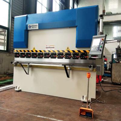 Cina servomotore di Delem DA41S di alta precisione della macchina 2500mm del freno della stampa del metallo del lamierino magnetico 1250kn in vendita