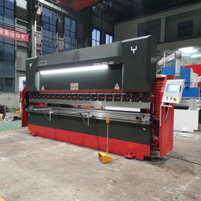 China 125T 4000MM CNC-Energie-hydraulische Presse bremst Maschine mit Farbtouch Screen TP10S zu verkaufen