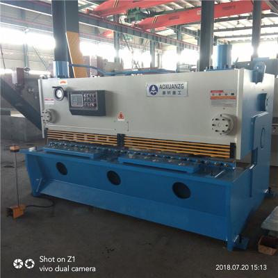中国 産業油圧ギロチンせん断機械E21sコントローラーを4*2500MMカスタマイズしなさい 販売のため