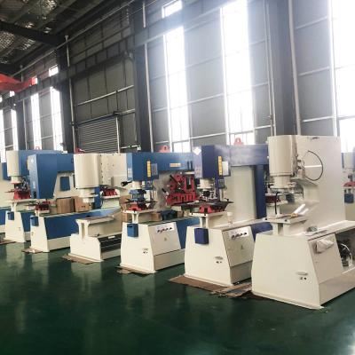 Cina perforazione di 7500w 2Head e macchina idrauliche 65T 90 Ton Ironworker del taglio in vendita