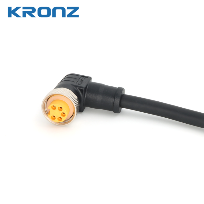 7/8 inch industrial connector side view