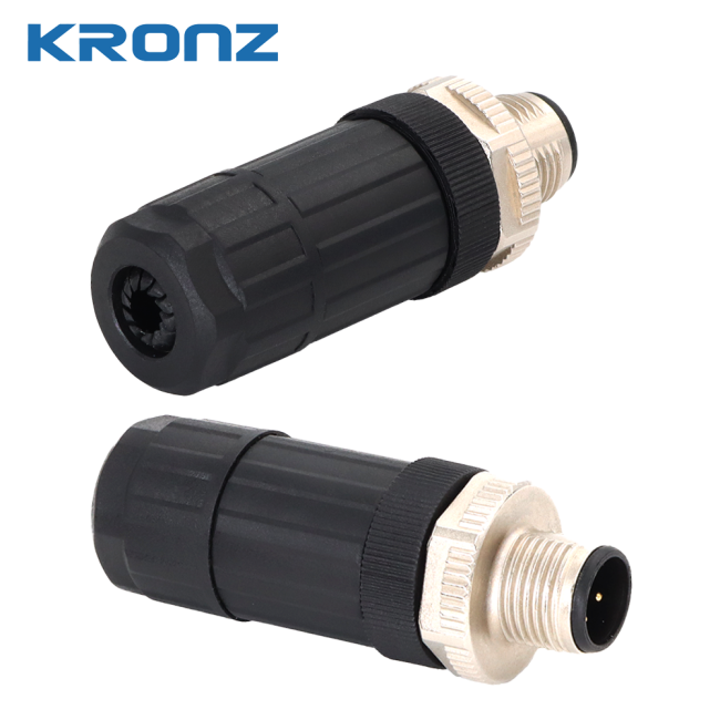 M12 Plug Connector close-up