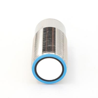M12 Conector Sensores ultrasónicos NPN IP67 Rango de detección 100-2000 mm