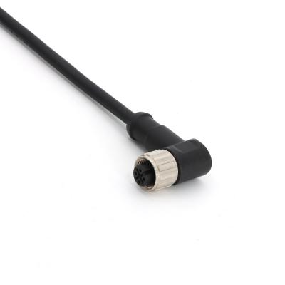 Китай Угловые женские разъемы M12 4 булавки продается