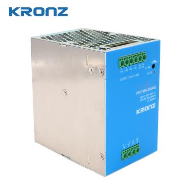 China AC/DC 480W Din-rail Industrial Power Supply 24V/20A Output LED Indicator Active PFC for sale