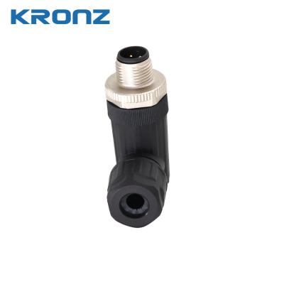 China Vliegtuigbouw M12 Plug Connector 5 Pin Screw Connection Circular Connectors IP67 voor sensor Te koop