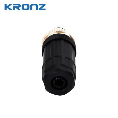 Китай M12 соединитель 2A/30V авиационный розетка водонепроницаемая IP67 A-код 8 штифтов круговые соединители продается