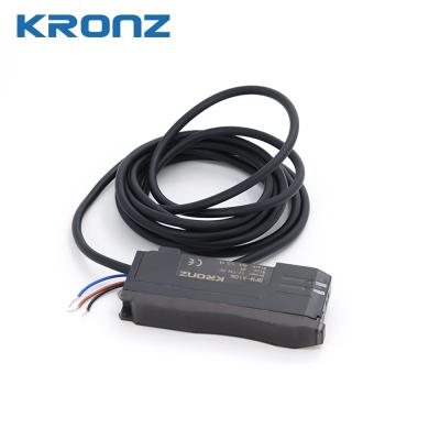 China High-Speed Fiber Optic Amplifier NPN/PNP Selectable Output 50μs Response Time Timer Function 12-24VDC Input for sale