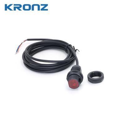 China M18 Photoelectric Sensor, Diffuse Type 10-150mm Range PNP/NPN Output IP67 for sale