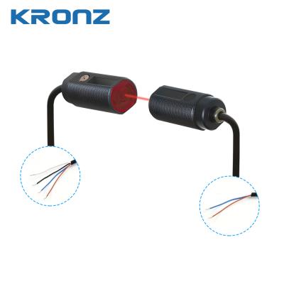 中国 BP18Y 透射光電センサー 50mm-10m 範囲 NPN 出力 IP67 高信頼性 販売のため