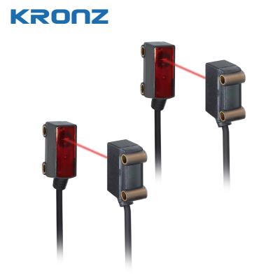 China Micro Laser Photoelectric Sensor, 0-80mm Adjustable, NPN/PNP Output, Line Laser for sale