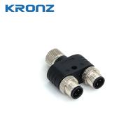 Quality IP67 M12 Y-distributor Female Connector with 4 Pin IEC 61076-2-101 Standard for sale
