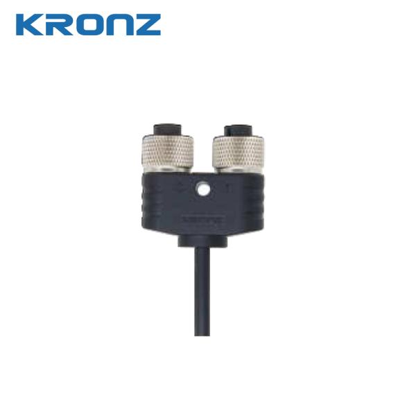 Quality M12 Y-distributor Female Connector M12x2 with Cable for sale