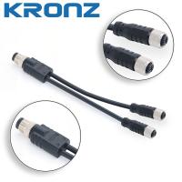 Quality M12 Y-distributor with Cable Male M12x1 - Female M12x2 for sale