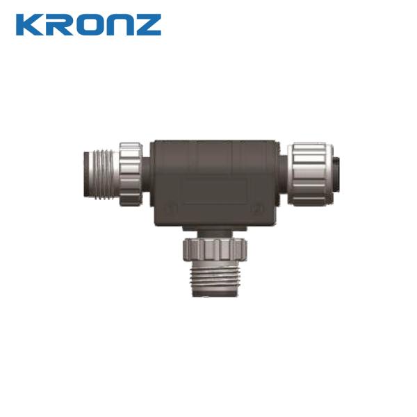 Quality IP67 IEC 61076-2-101 Gold Plated M12 Distributor Connector M12 Y Distributor Male M12x2 Female M12x1 for sale