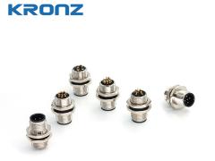 Connettore a pannello M12 con filo