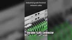 Reliable RJ45 Ethernet Connector 15M Cat6A